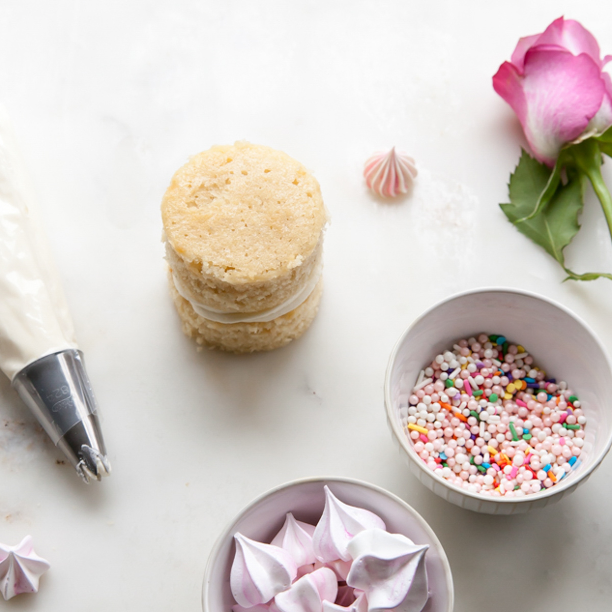 How to Make Mini Layer Cakes - Style Sweet