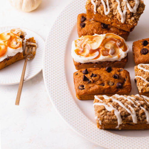 Pumpkin Mini Cakes - Style Sweet