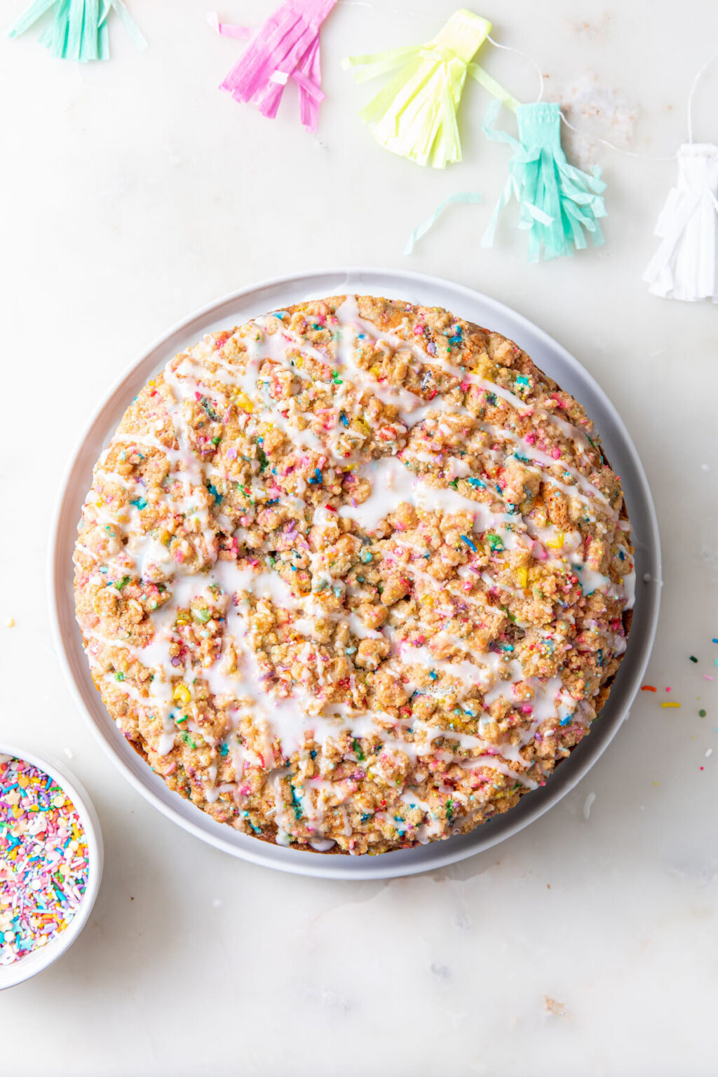 Funfetti Coffee Cake - Style Sweet