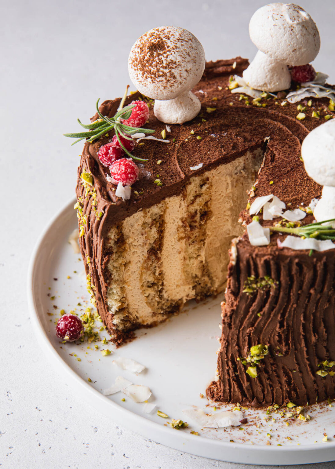 Buche de Noel Cake - Style Sweet