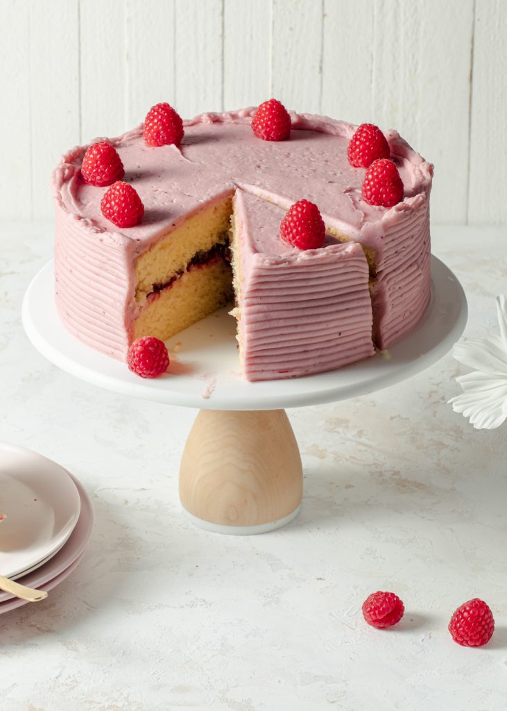 Almond Raspberry Cake - Style Sweet