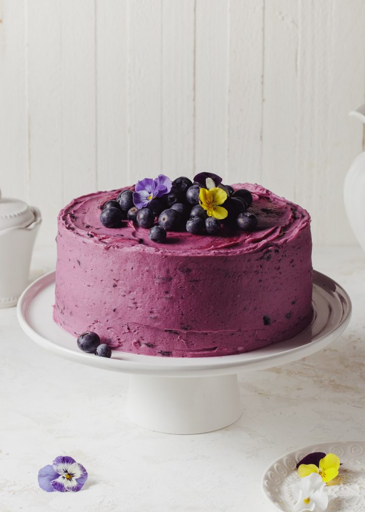 Blueberry Chocolate Cake - Style Sweet